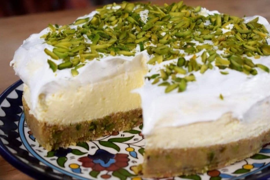 Cheesecake de mamule com pistache – Monitor do Oriente